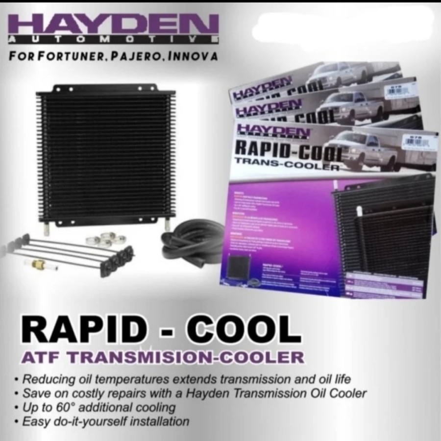Jual TRANSMISI COOLER ATF COOLER KIT UNIVERSAL HAYDEN 677 | Shopee ...