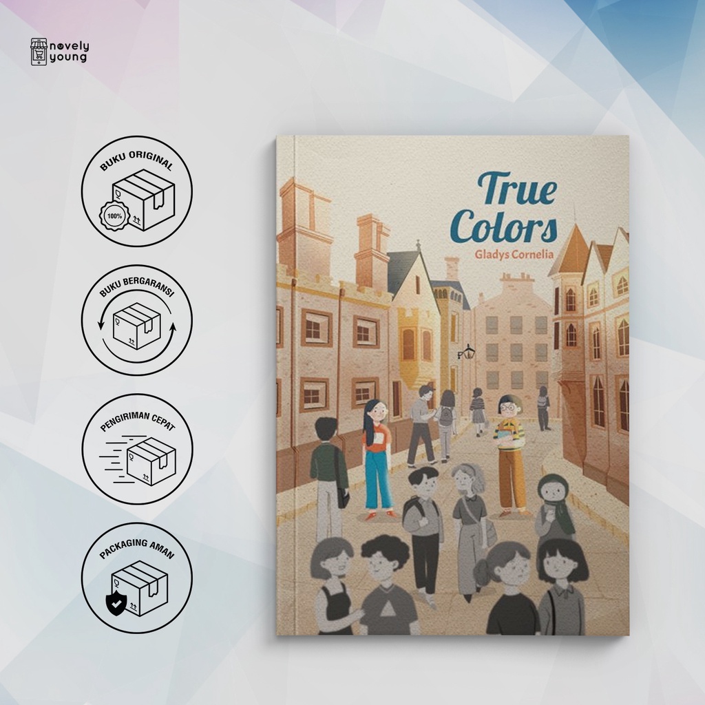 Jual Novel True Colors - Gladys Cornelia - Rain Books - Gratis Biaya ...