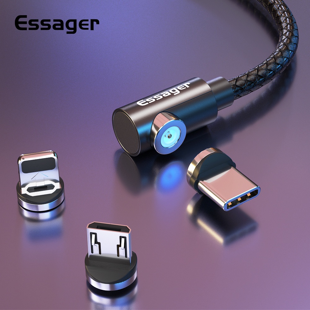 Jual Kabel Data Kabel Charging Gaming Siku 2.4A ESSAGER Micro USB, Type ...