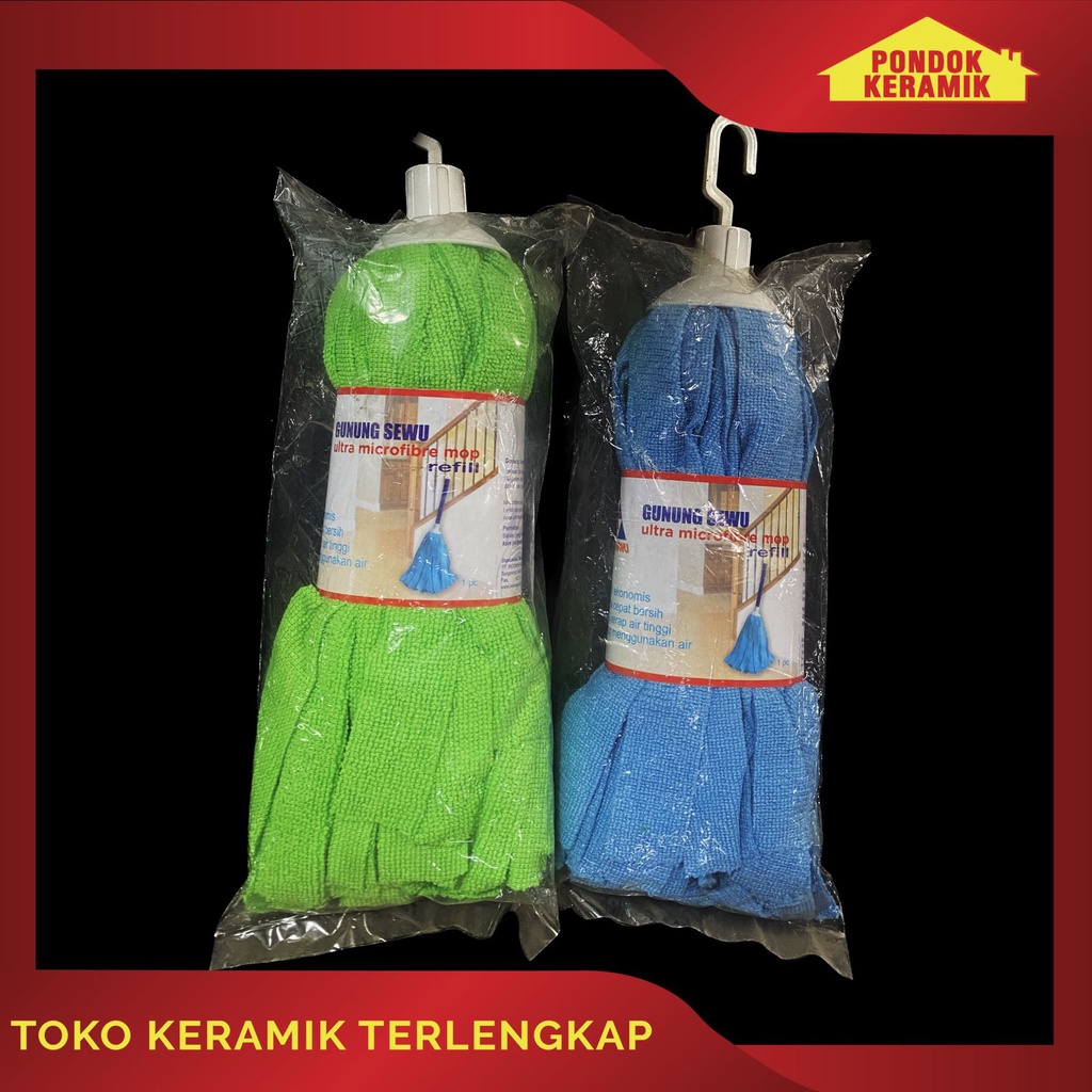 Jual ISI ULANG ALAT PEL / CLEAN MATIC GUNUNG SEWU ULTRAMICROFIBRE ...