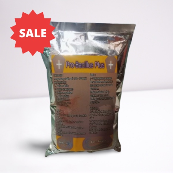 Jual Probiotik bacillus plus 1kg / probiotik bioflok / bacillus ...
