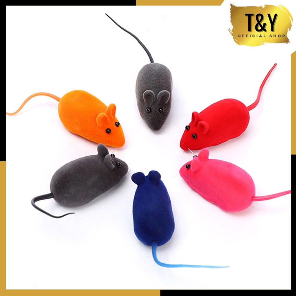 Jual T&Y Mainan Tikus Interaktif TIKUS CIT CIT Mencit Kucing Cat Toys ...