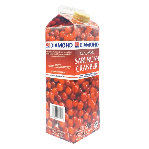 Jual DIAMOND JUICE CRANBERRY 946 ML - JUS | Shopee Indonesia