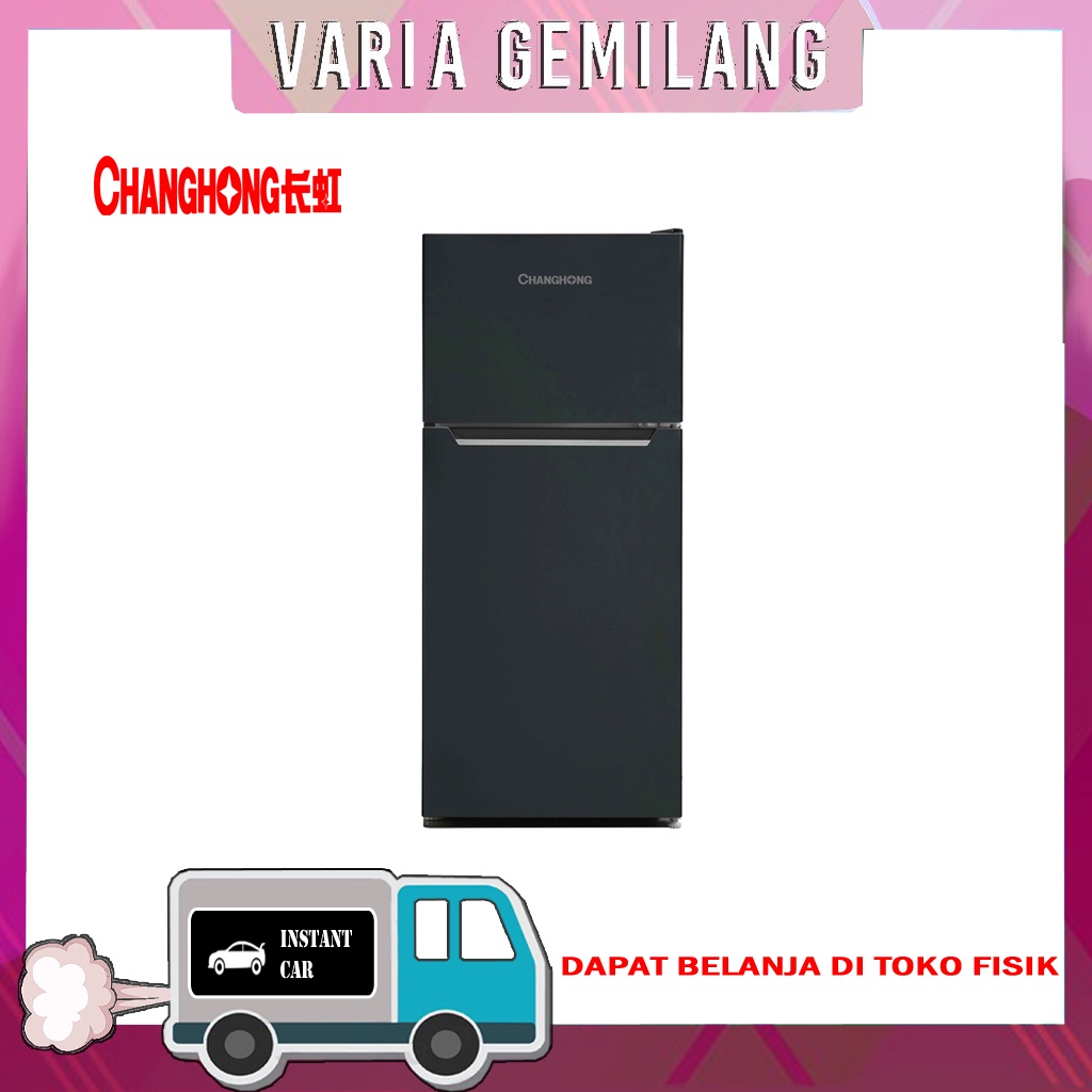 Jual (DIKIRIM INSTANT KURIR) Kulkas CHANGHONG 2 Pintu FTM-155DB [140L ...