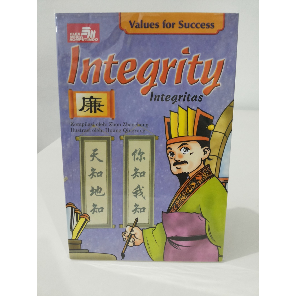 Jual Buku Values for Success Integrity Integritas --- Zhou Zhaocheng ...