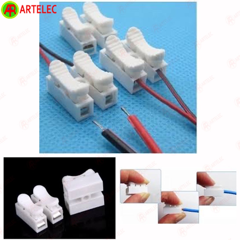 Jual Terminal Jepit Sambungan Kabel 2 PIN | Quick cable wire connector ...