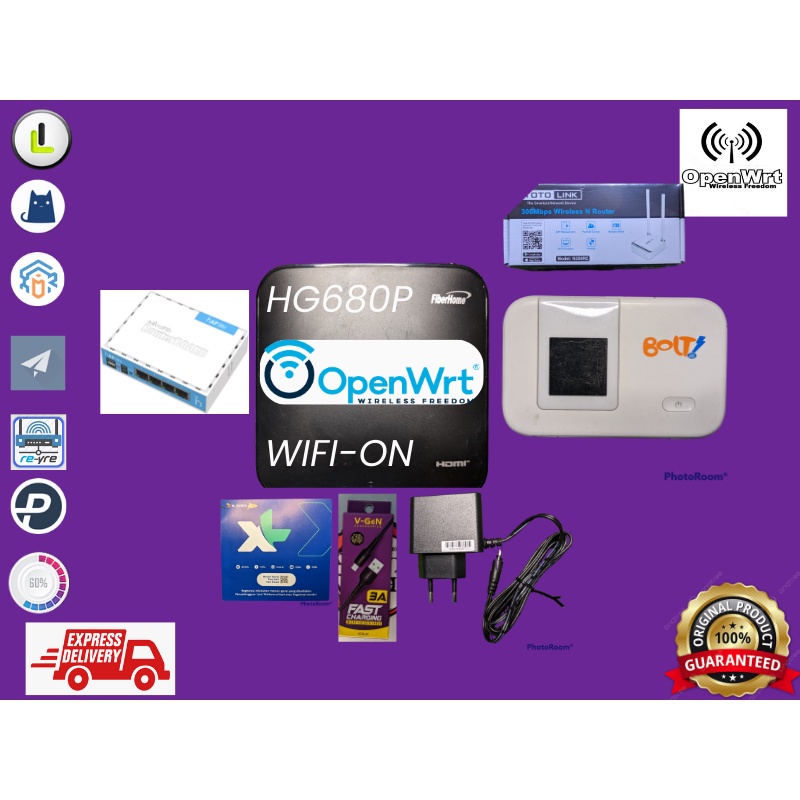 Jual PAKET STB OPENWRT SIAP PAKE WIFI ON FULL SETTING | Shopee Indonesia