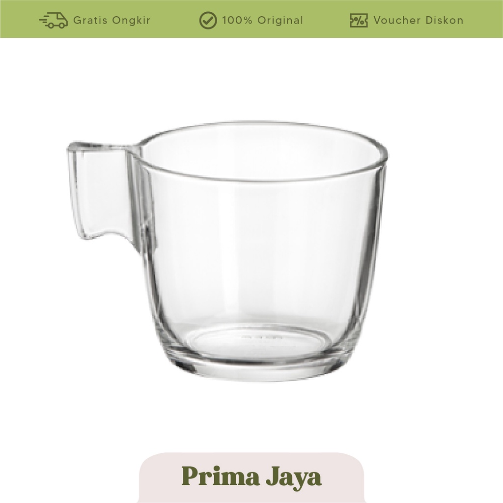 Jual BEST SELLING IKEA STELNA ST994 Mug/Gelas Kaca tempred bening 7 ...
