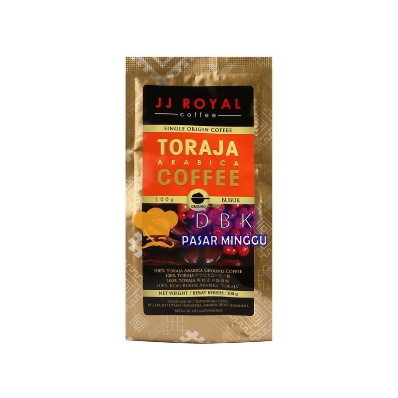 Jual KOPI JJ Royal Toraja 100% pure kopi bubuk arabica toraja low acid ...