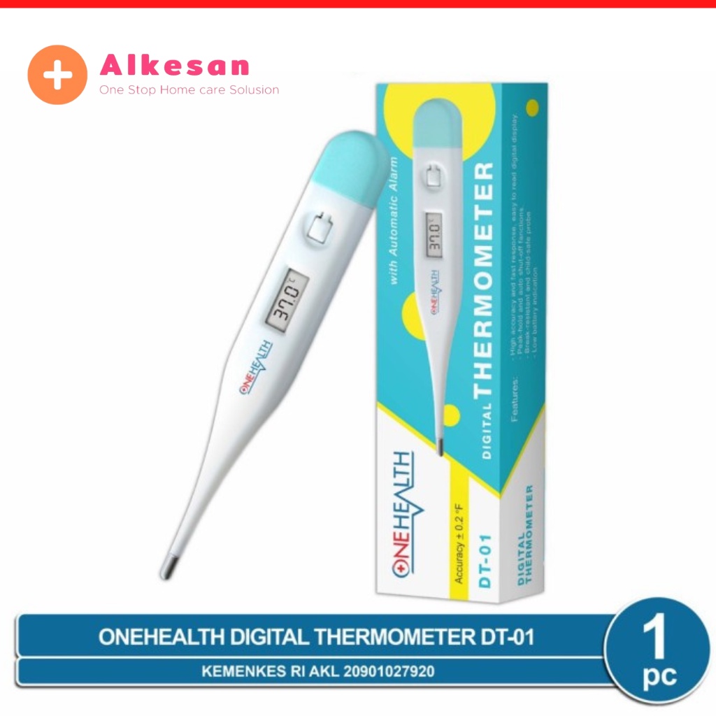 Jual Termometer Thermometer Digital Onehealth Alat Cek Suhu Tubuh ...