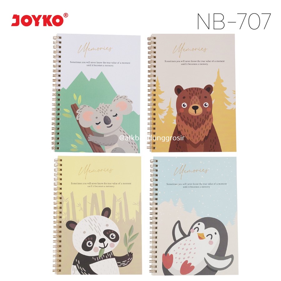 Jual Notebook A5 Joyko NB-707 Memories Buku Tulis Catatan Bergaris ...