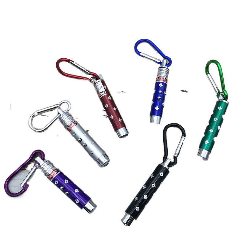 Jual Lampu Laser Pointer Motif 3IN1 LED Light Gantungan Keychain Senter ...