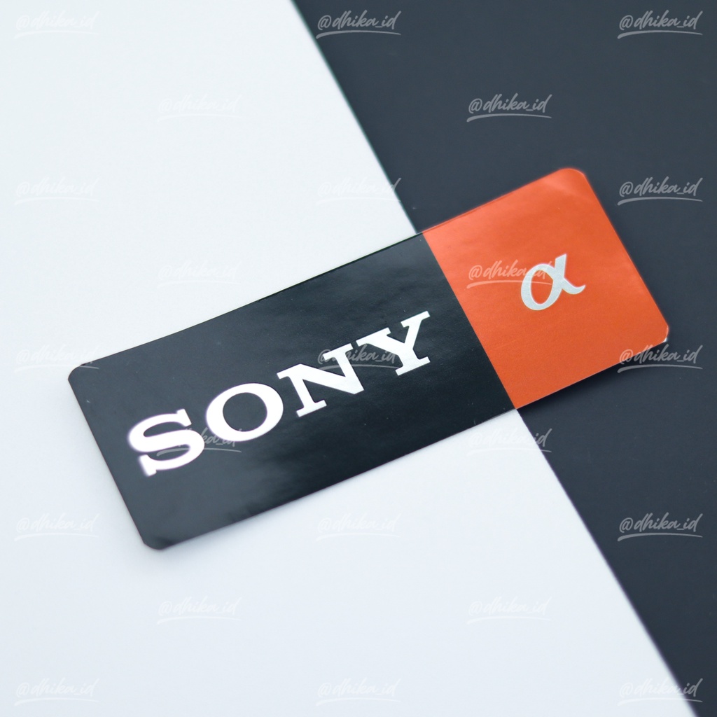 Jual Sticker Stiker Camera Kamera Sony A Alpha 7 Mirrorless | Shopee ...