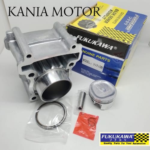 Jual Blok Seher / Blok Cylinder / Blok Silinder Kit Assy VIXION old Original Yamaha Fukukawa ...