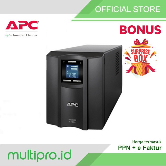 Jual UPS APC SMC1500IC Smart-UPS C 1500VA LCD 230V with SmartConnect | Shopee Indonesia