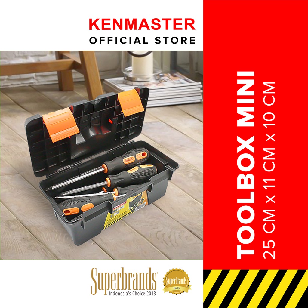 Jual Kenmaster Toolbox Mini B250 Tool Box Tempat Alat Perkakas ...