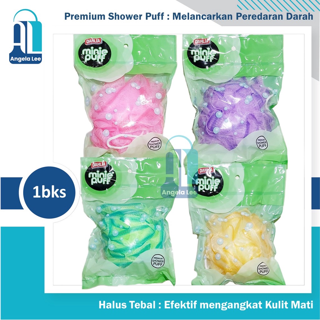 Jual Dahlia Spon Mandi Premium Shower Puff Spons Mandi Jaring ...
