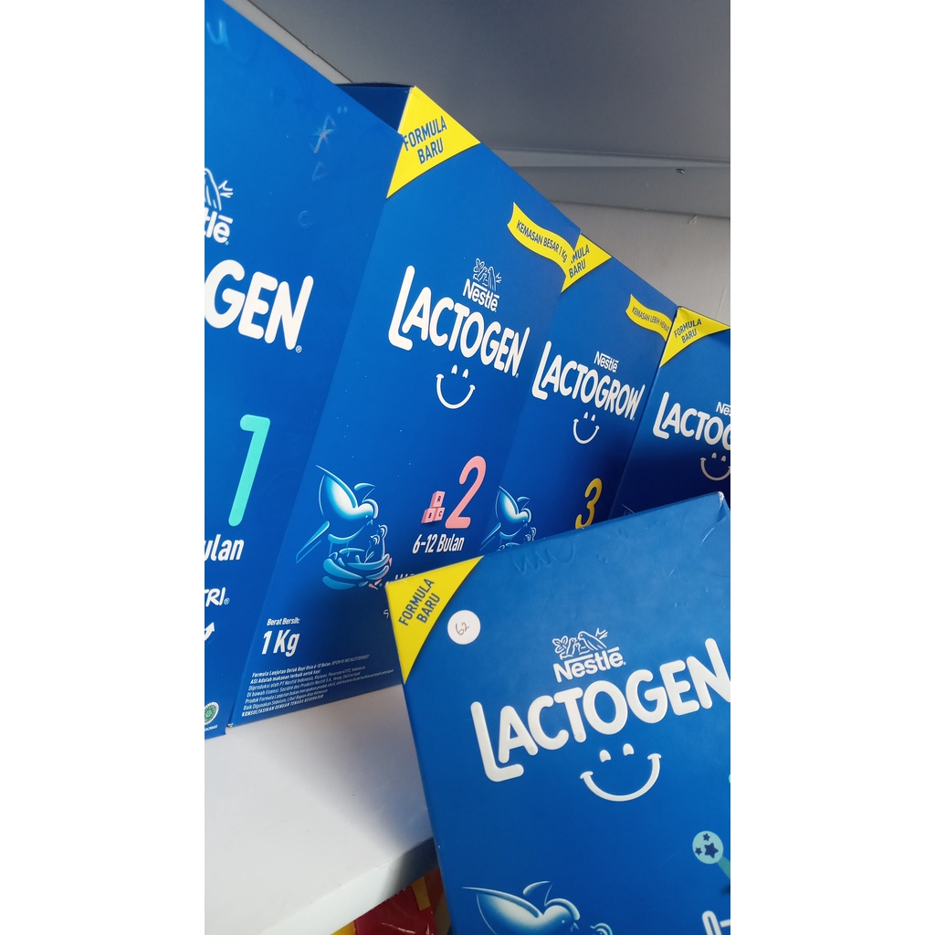 Jual Susu Lactogen 1-1kg, 2-1kg, lactogrow 3 1kg, 4 1kg | Shopee Indonesia
