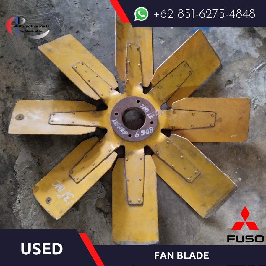 Jual KIPAS RADIATOR FAN BLADE BESI GENSET MESIN 8DC9 8DC10 8DC11 ...