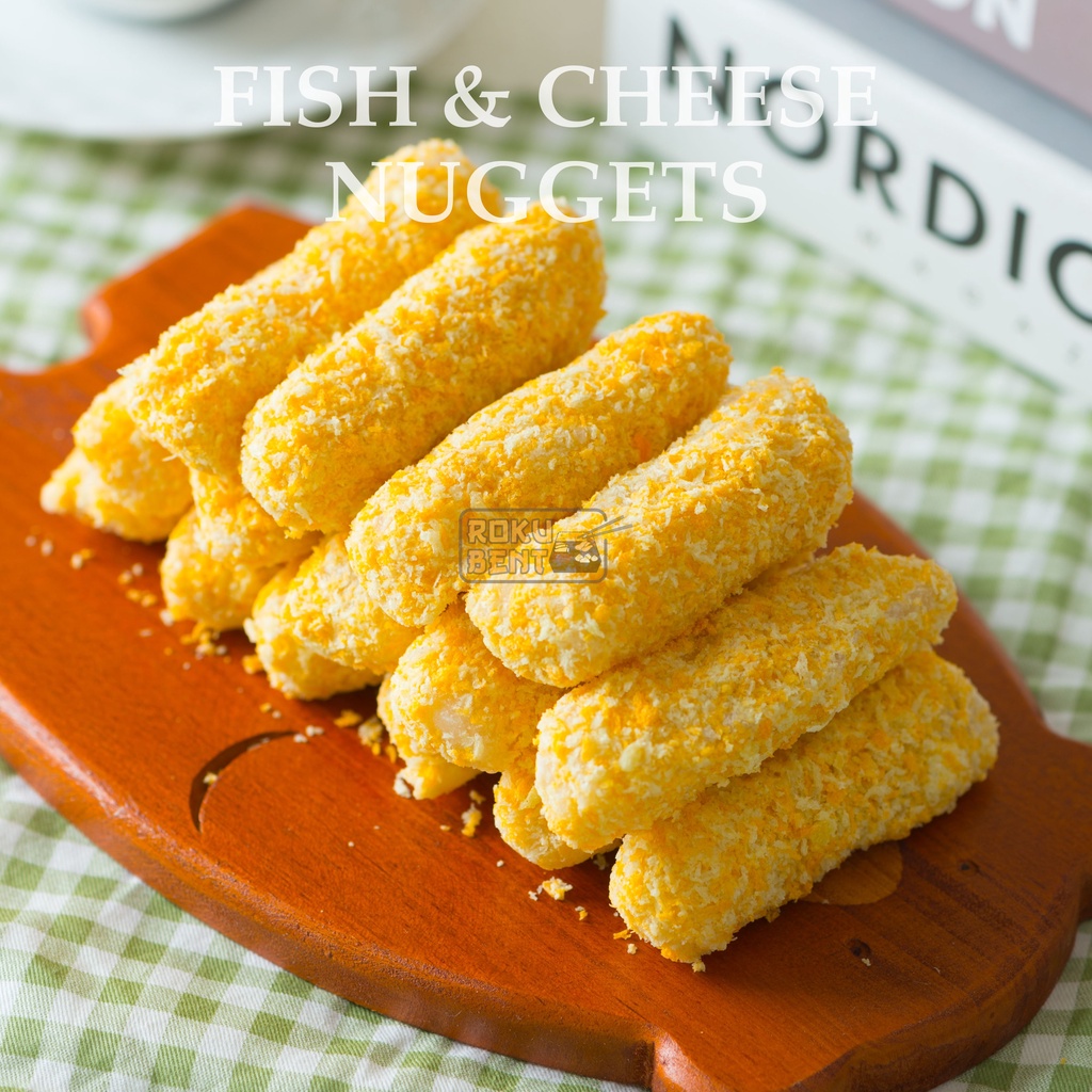Jual Fish N Cheese Nugget Roku Bento isi 15 Pcs - Naget Ikan Keju ...