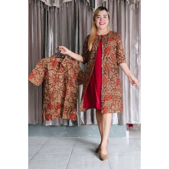 Jual COUPLE DRESS Buka Tutup PREMIUM LAPIS VELVET YENI BAGARIANG - BAHAN TEBAL JAHITAN BUTIK ...