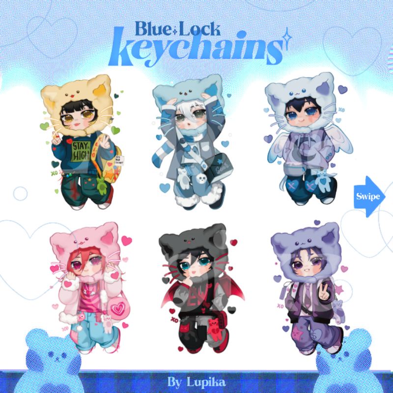 Jual Blue Lock Keychains | Shopee Indonesia