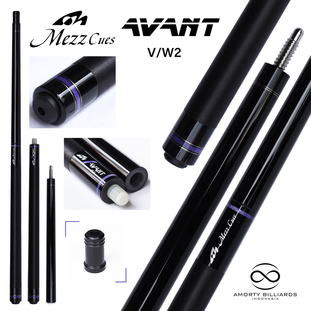Jual Mezz Avant Cue Wrap Butt Joint Wavy 2 - Violet | Shopee Indonesia
