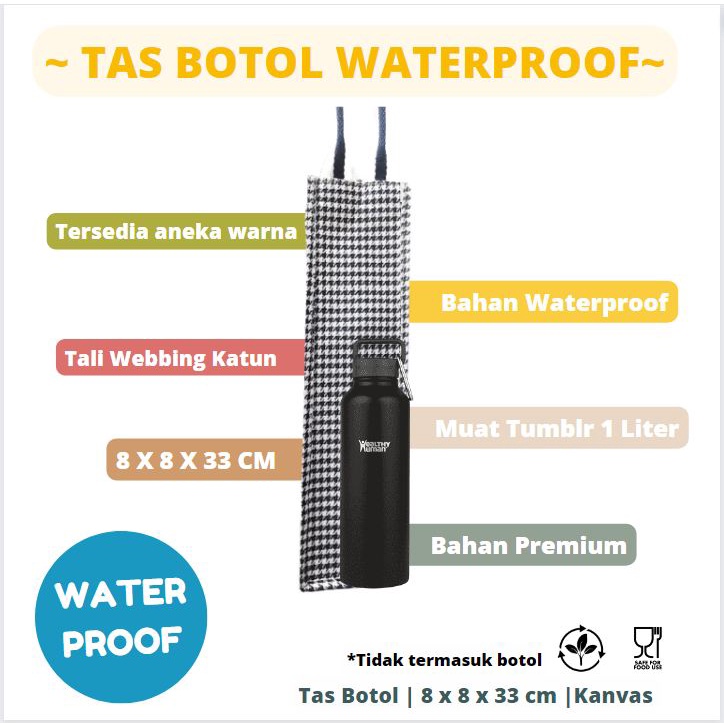 Jual 2 LITER TAS botol air minum 2 liter bpa free sarung botol air ...