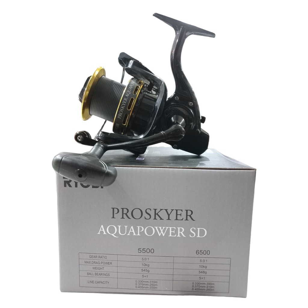 Jual REEL RYOBI PROSKYER AQUAPOWER SD 6500 - REEL SURF CASTING PASIRAN ...