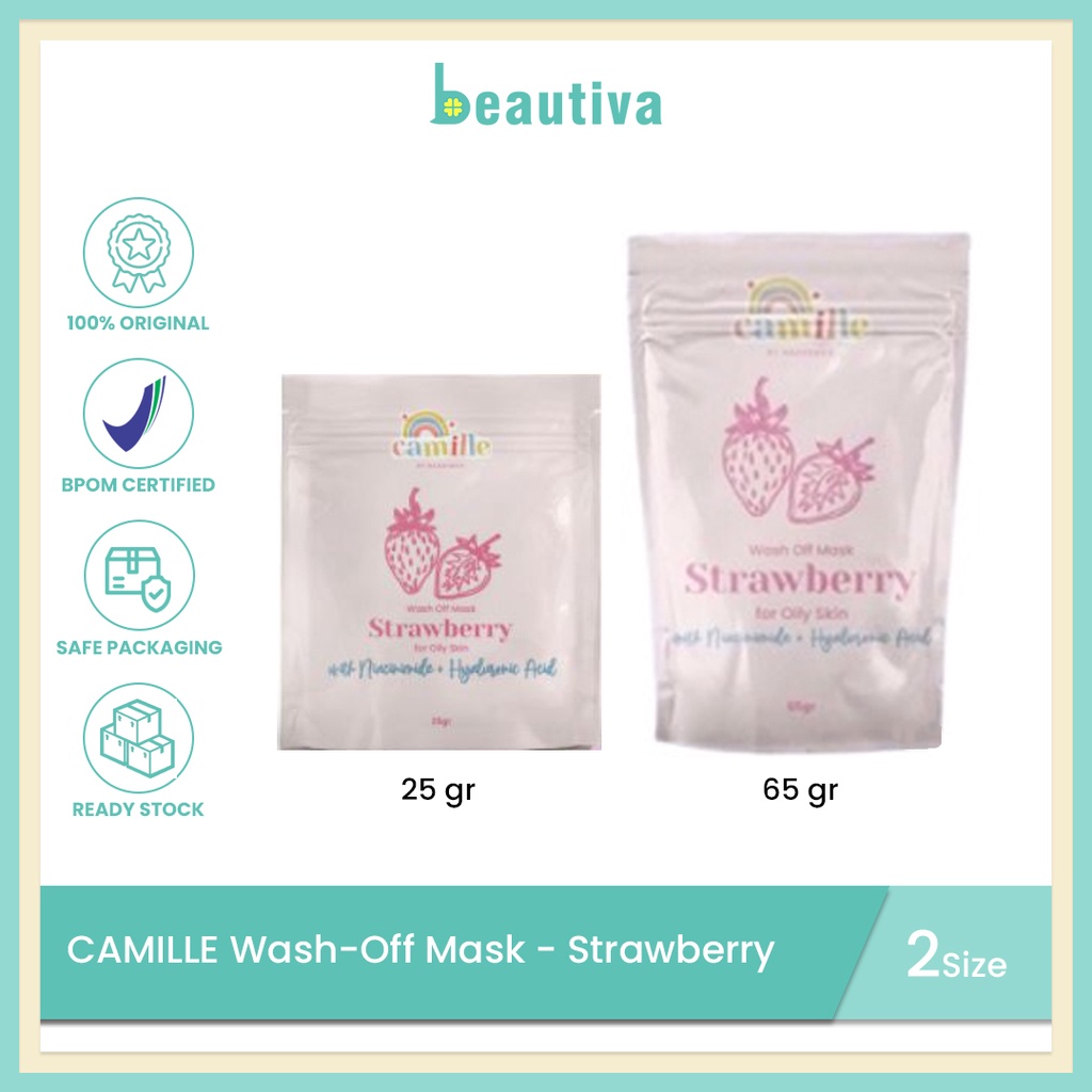 Jual Camille Wash Off Mask - Masker Organik | Shopee Indonesia