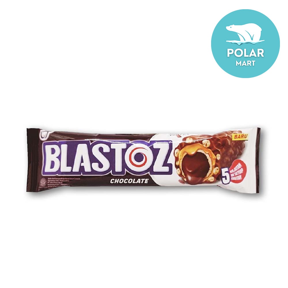 Jual Blastoz Chocolate Caramel Wafer Roll 24 Gram | Shopee Indonesia
