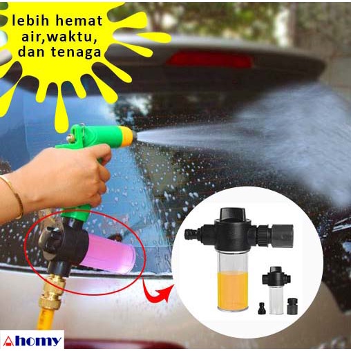 Jual set tangki tabung semprotan cuci motor mobil jt32 hitam mustard ...