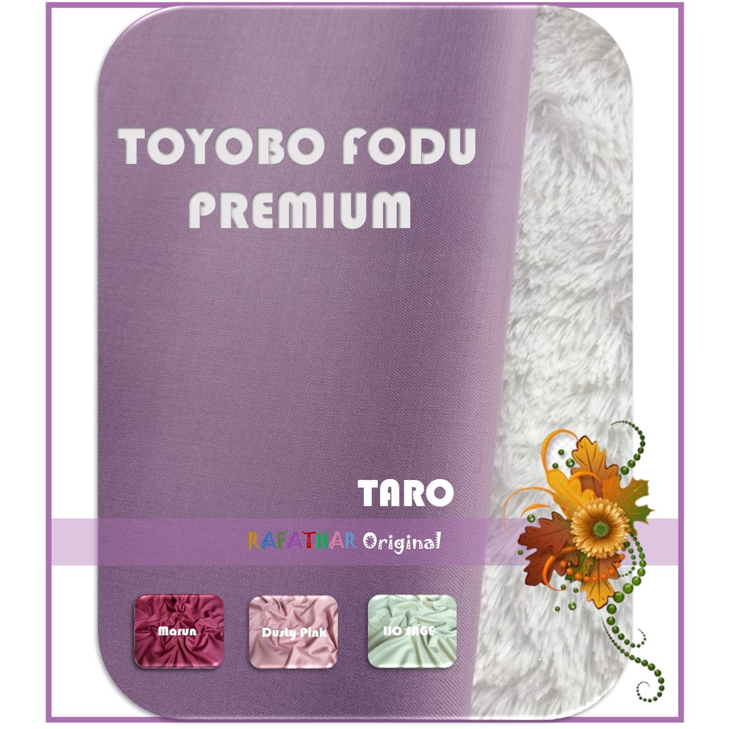 Jual KAIN TOYOBO FODU PREMIUM ORIGINAL KAIN TOYOBO PREMIUM ORI KATUN ...