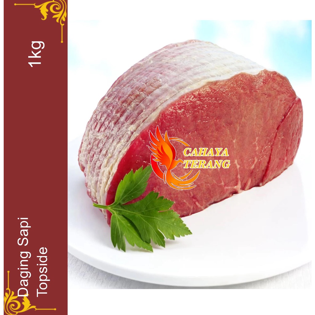 Jual Daging Sapi TopSide 1Kg Import Australian Beef Paha Belakang ...