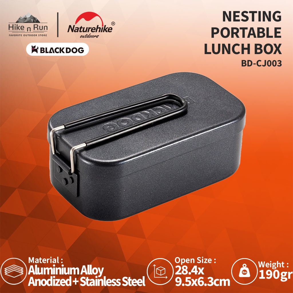 Jual Kotak Makan Camping Blackdog BD-CJ003 Nesting Portable Lunch Box ...