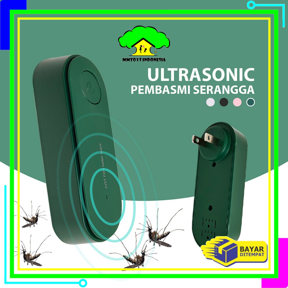 Jual MI-C506 Alat Pengusir Nyamuk Ultrasonik Elektrik Mosquito Killer ...