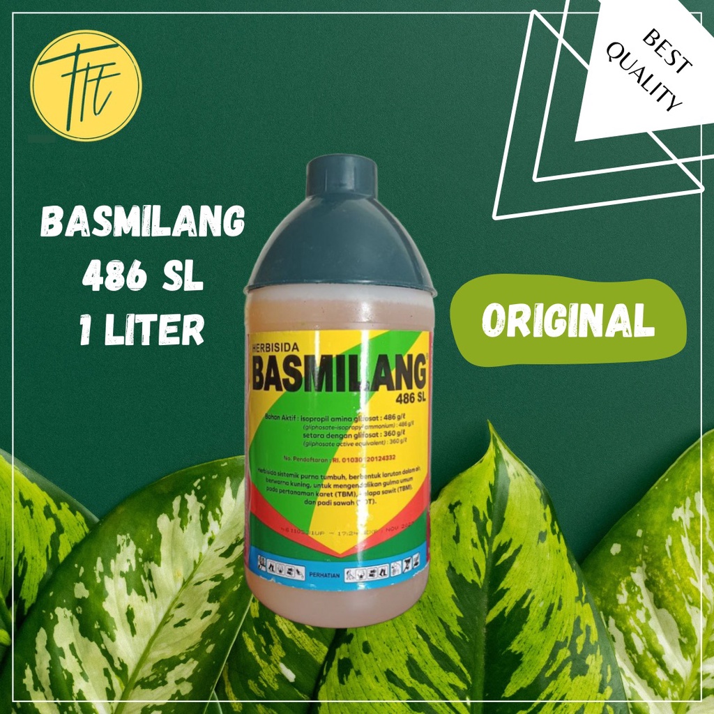 Jual Basmilang 486SL Herbisida Sistematik 1 Liter Pembasmi Rumput ...