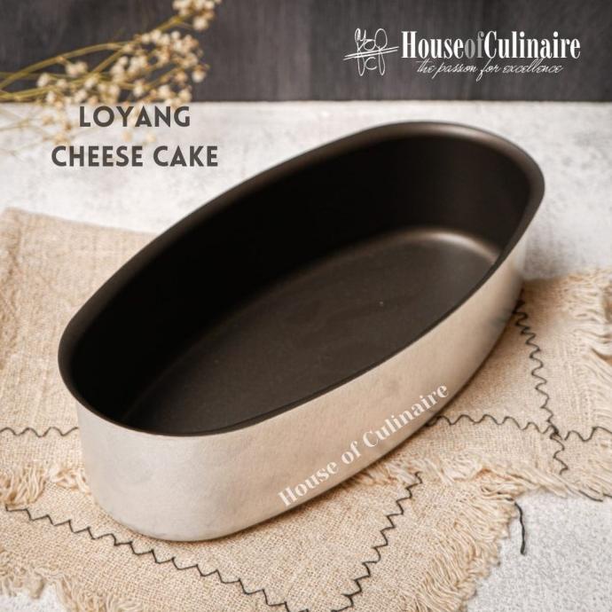 Jual monggo] Loyang Cheese Cake Oval Impor Tanpa Sambungan Anti Lengket ...