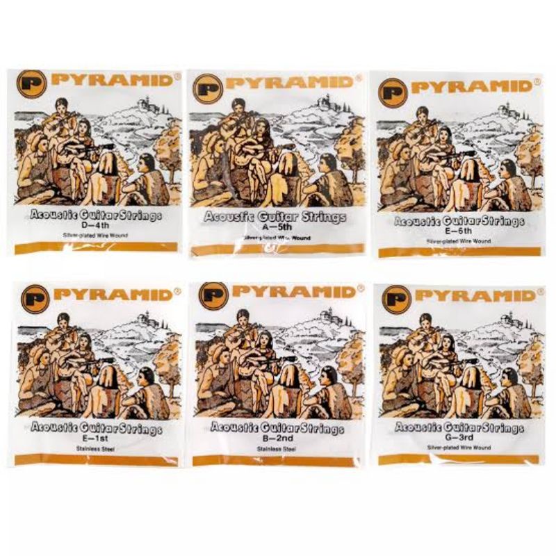 Jual Senar Gitar String Akustik Pyramid Original INV2 | Shopee Indonesia