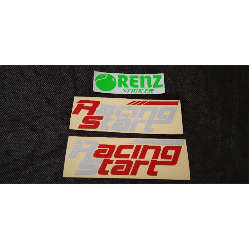 Jual stiker RACING START | Shopee Indonesia