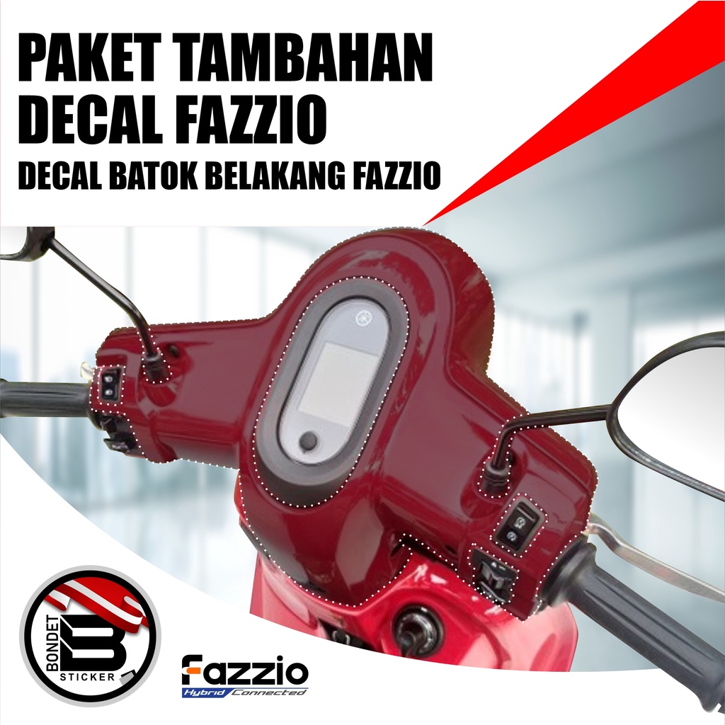 Jual STICER DECAL FAZZIO - PAKET TAMBAHAN DECAL FAZZIO | Shopee Indonesia
