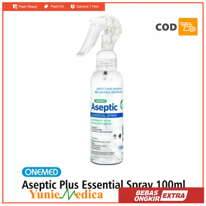 Jual Aseptic Plus Essential 100 Ml Spray OneMed | Shopee Indonesia