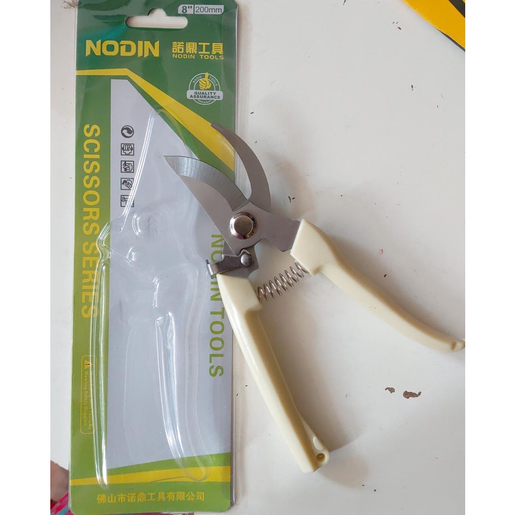 Jual Gunting Bunga Lurus 8" / Pruning Shear 8 inch Doziro & Gunting ...