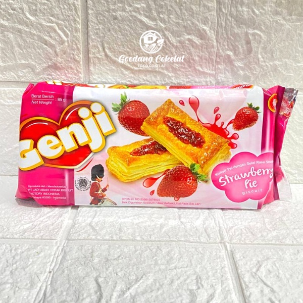Jual Monde Genji Pie Soft Original Strawberry Raisins Pie 85 gr ...