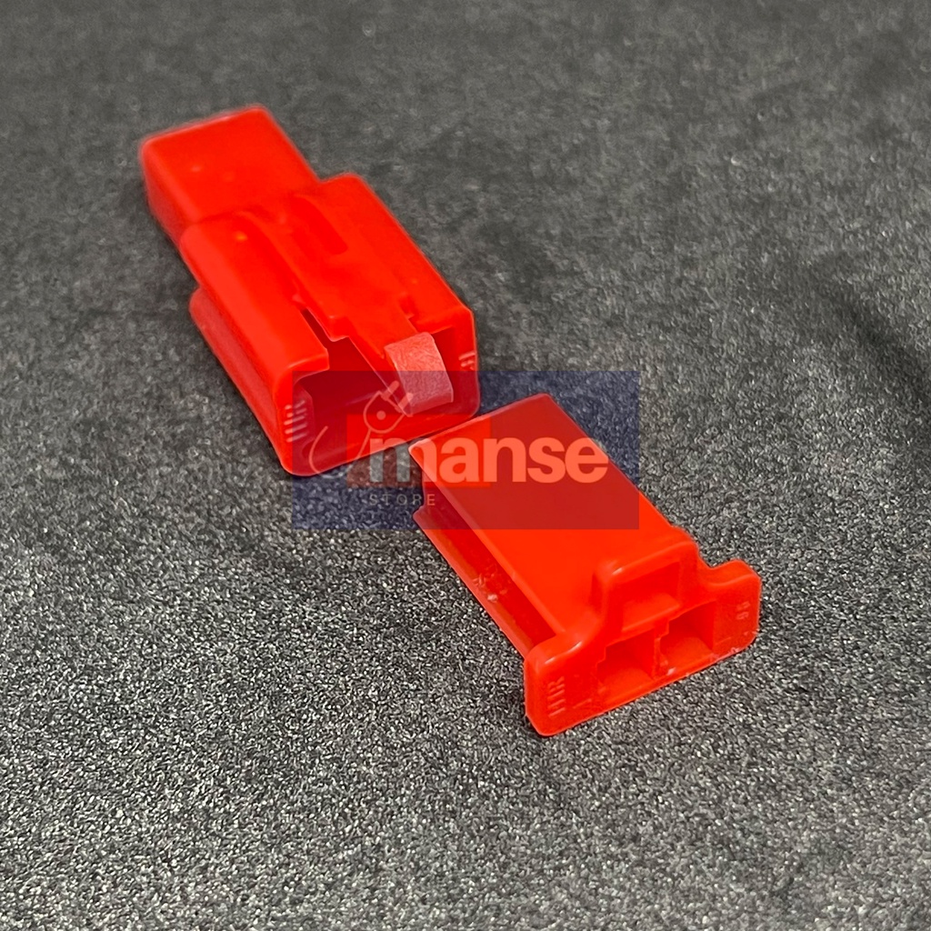 Jual Socket Motor 2 Pin Kecil / Soket Konektor Kabel 2 Pin Warna (Set ...