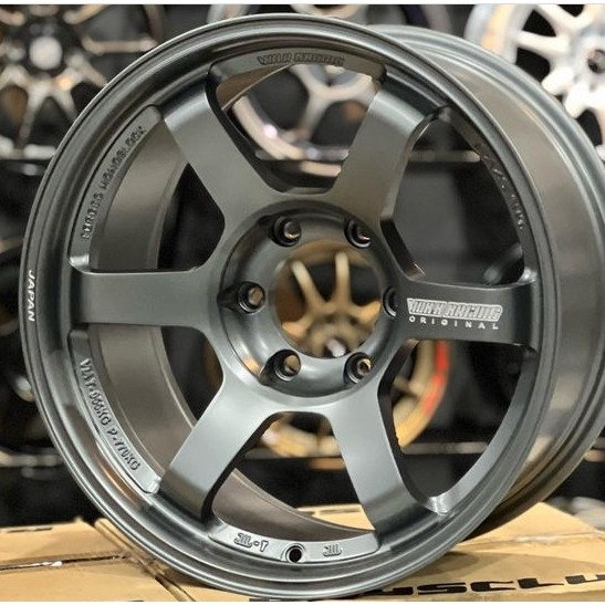 Jual velg rays te37 ring 18 fortuner velg mobil pajero lebar 9 et5 murah | Shopee Indonesia