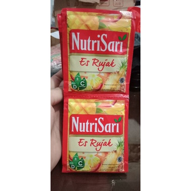 Jual Nutrisari Es Rujak 13 g 1 renteng isi 10 Sachet | Shopee Indonesia
