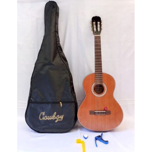 Jual Gitar cowboy classic original CG 100 nylon 3/4 | Shopee Indonesia