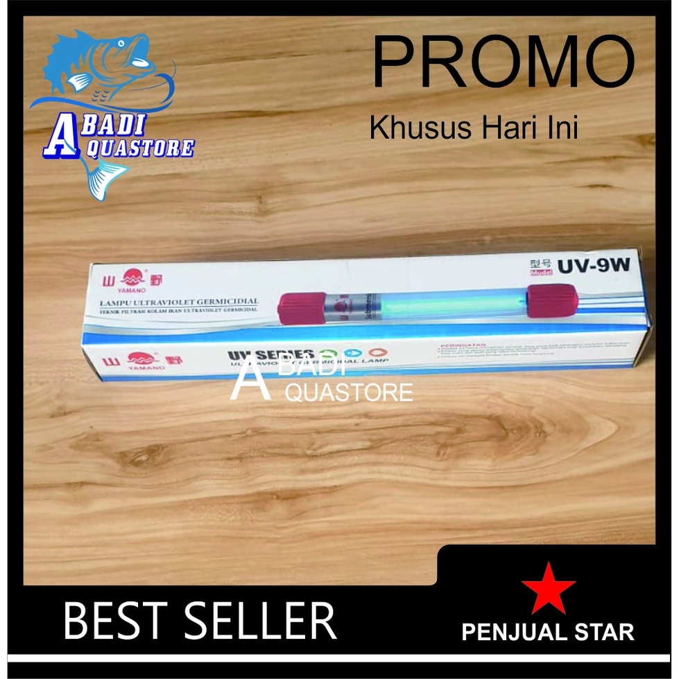 Jual Lampu UV 9 WATT - Lampu Ultraviolet - UV Lamp - Lampu UV - Lampu Ultra Violet (GRATIS Buble ...