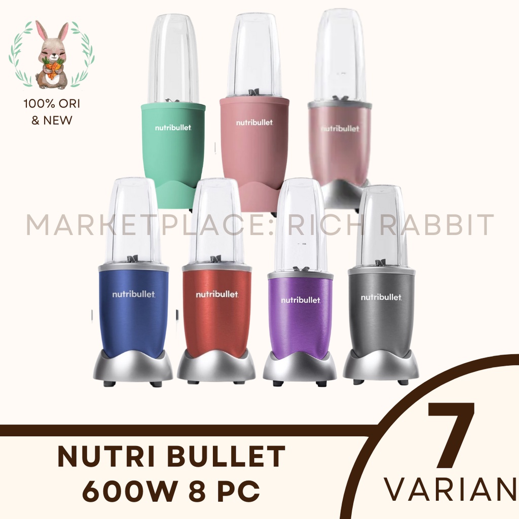 Jual Nutribullet Nutri Bullet Slow Juicer Personal Blender 600 Watt ...